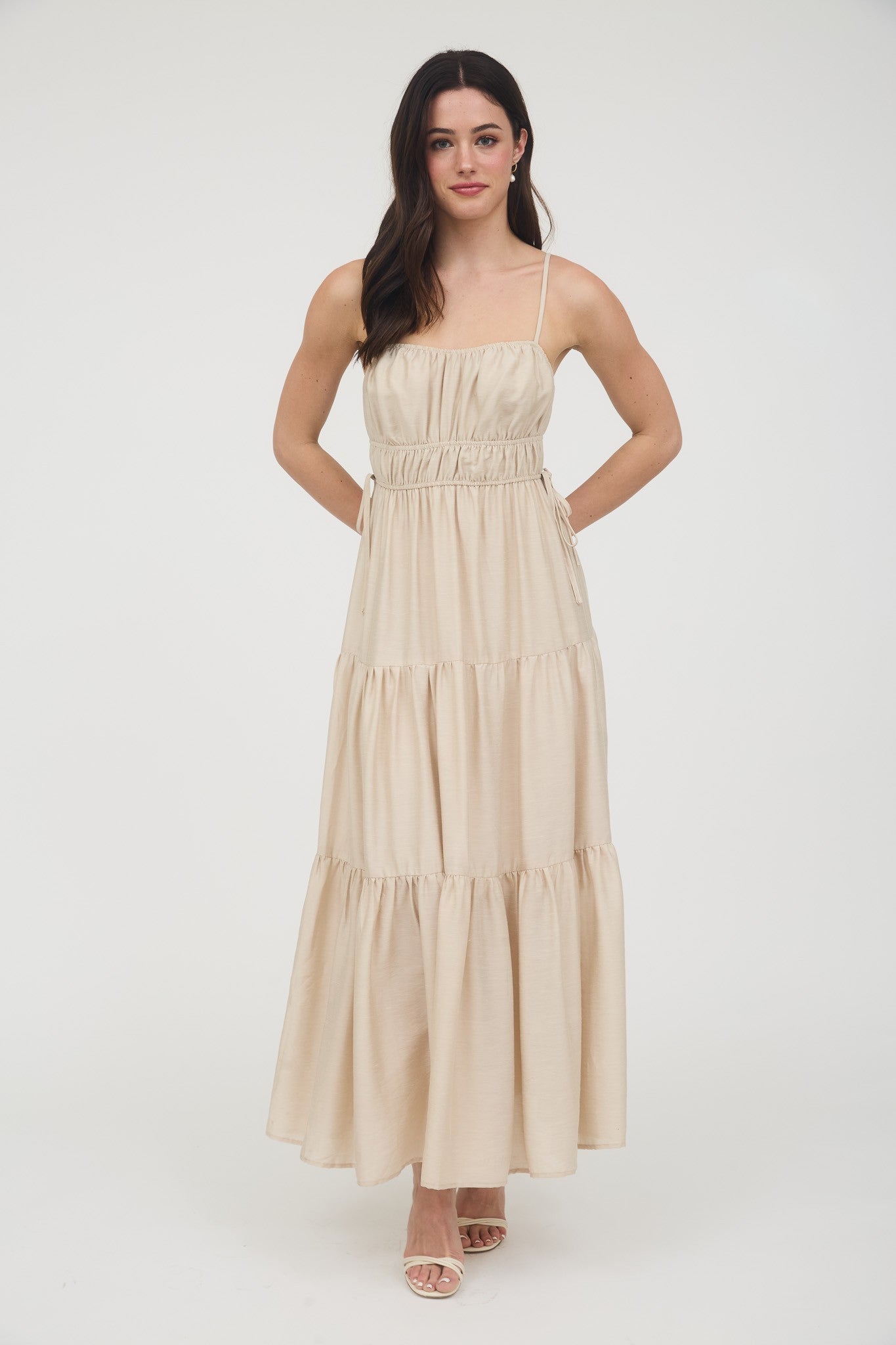 Vestido Cami color café CONFECCION LA | tamaño S M L