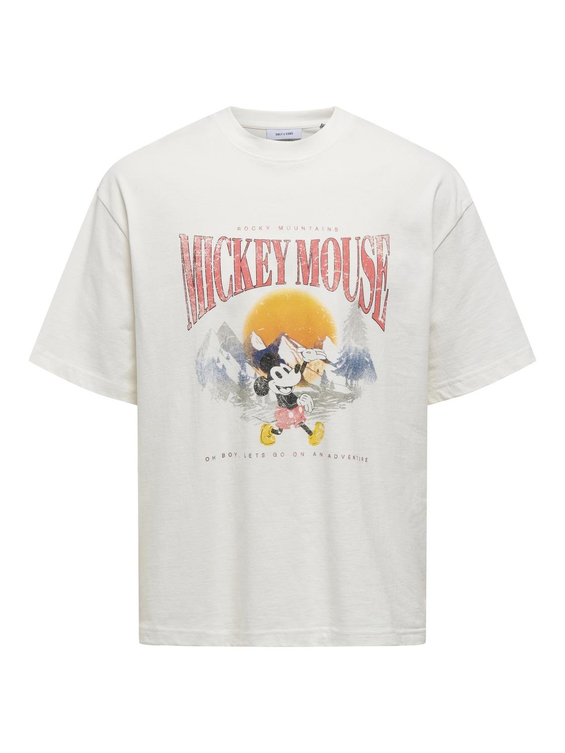 Camiseta Mickey Mouse Only & Sons para hombre