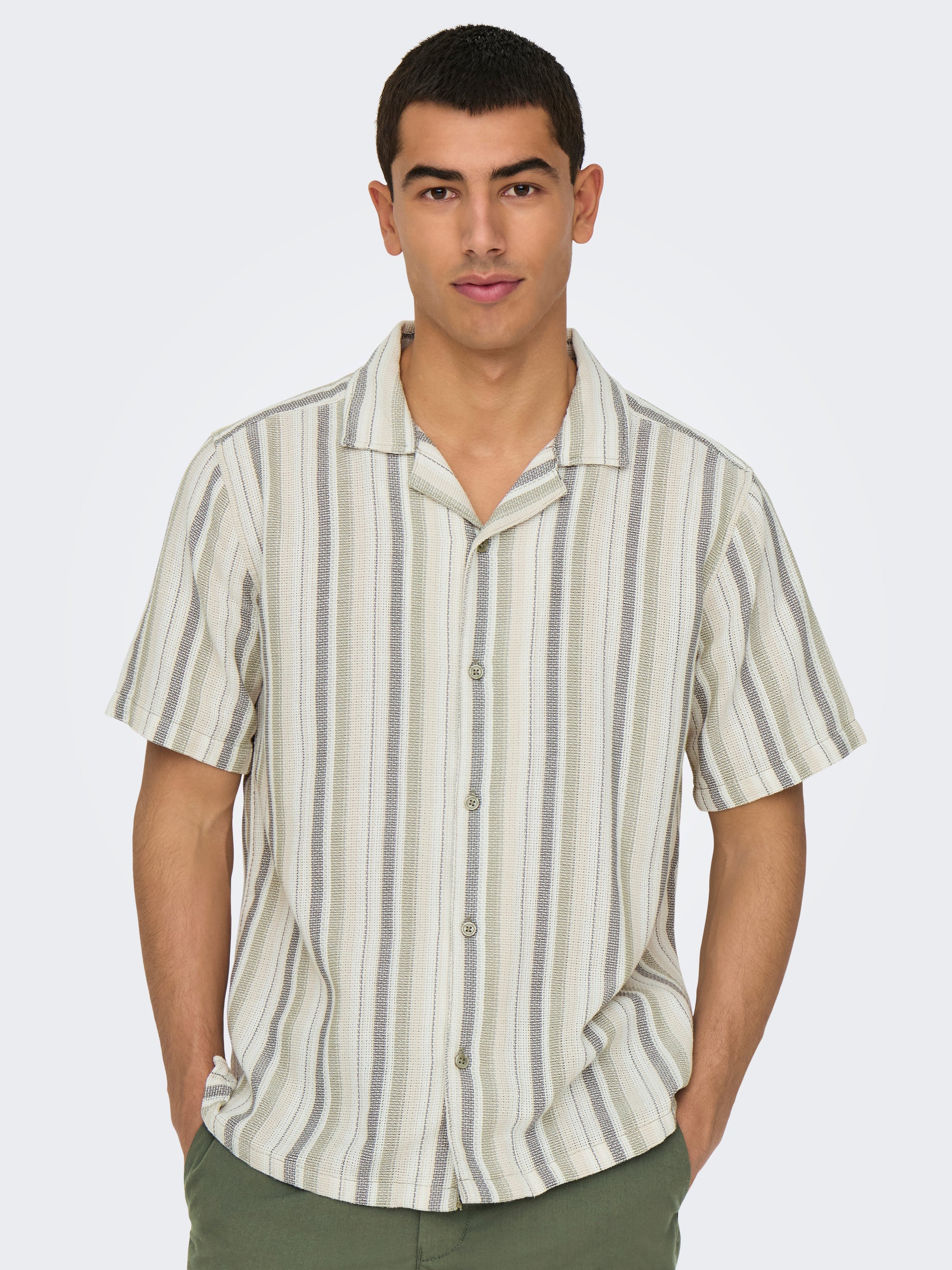 Camisa Only & Sons Trev para hombre: color y talla